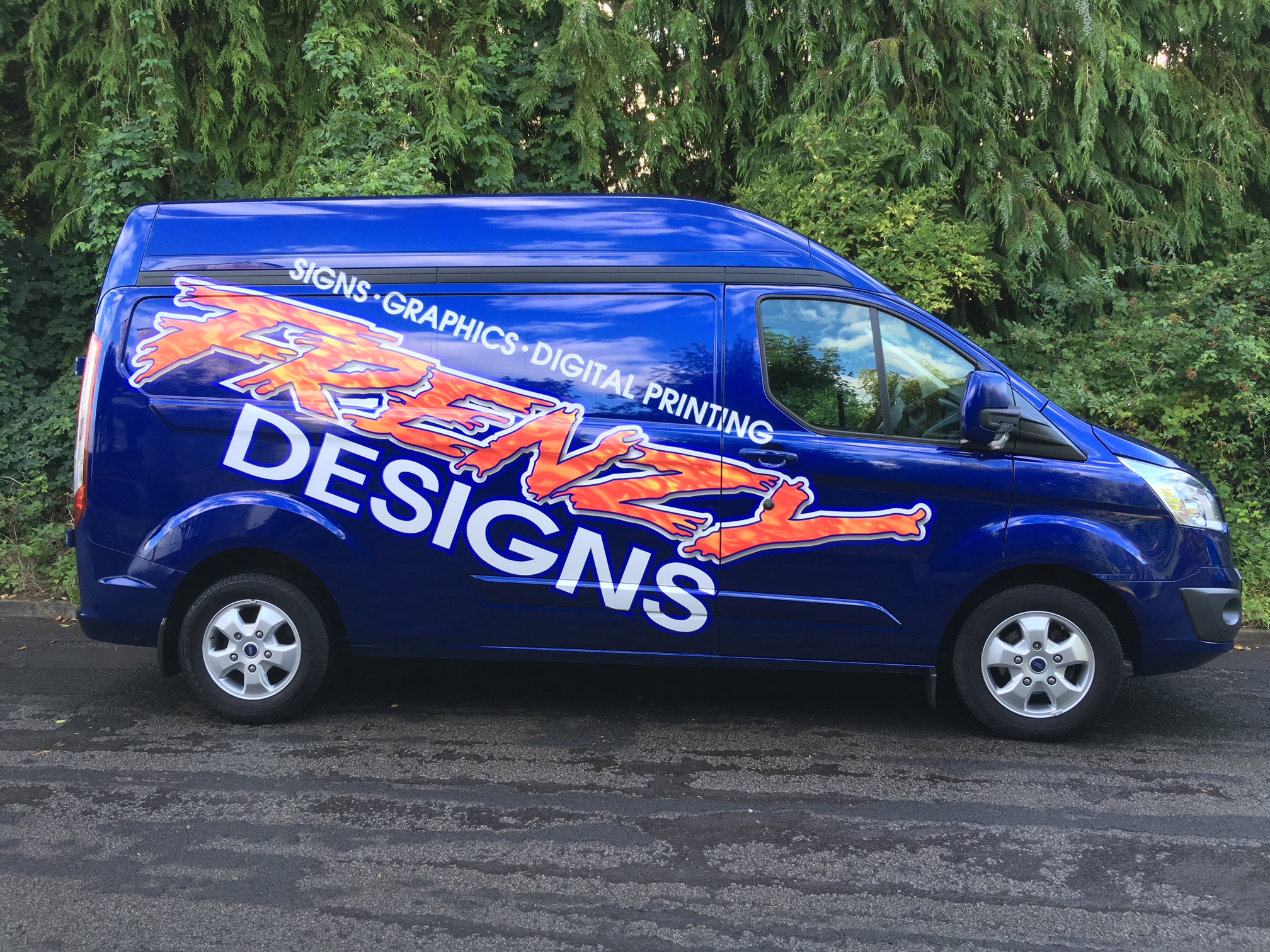 Frenzy Designs: Signs Graphics Banners Vehicle Graphics Signwriting ...